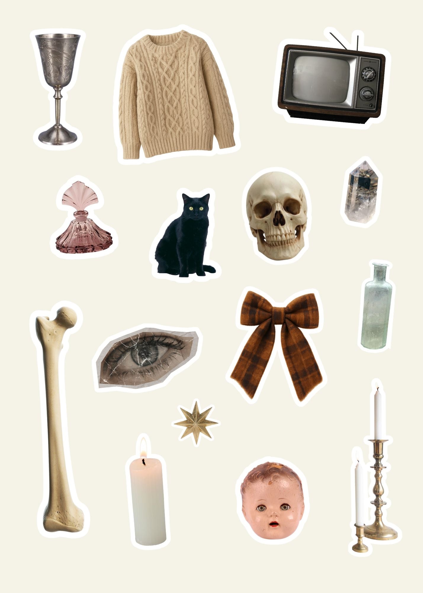 Spooky Sticker Sheet – Clutter Co